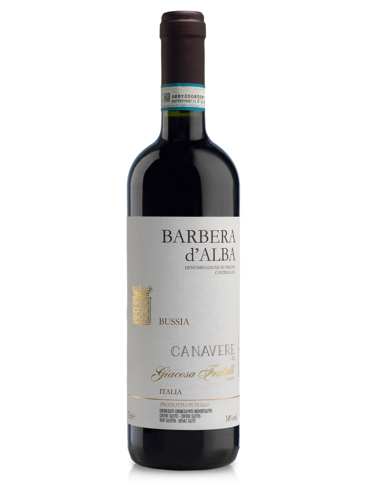 Barbera d'Alba DOC Vigna Bussia 2023 - 0.75L | Giacosa Fratelli Srl